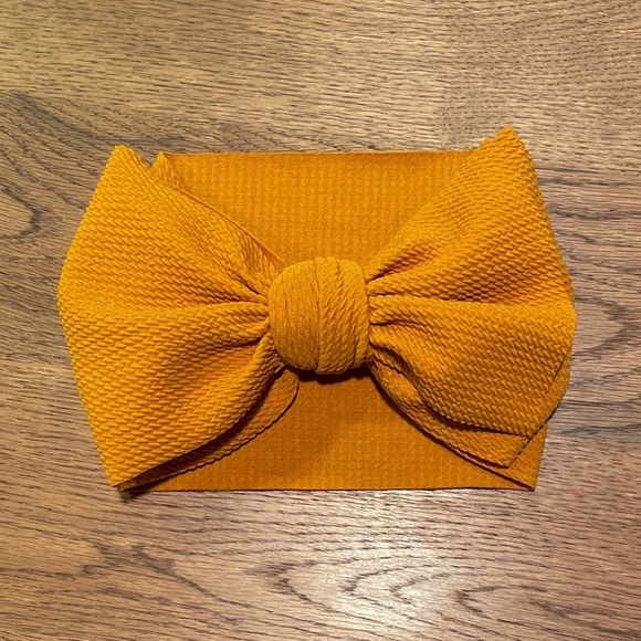 Jo Bows | Accessories | Oversized Custom Baby Girl Bow Headwrap | Poshmark